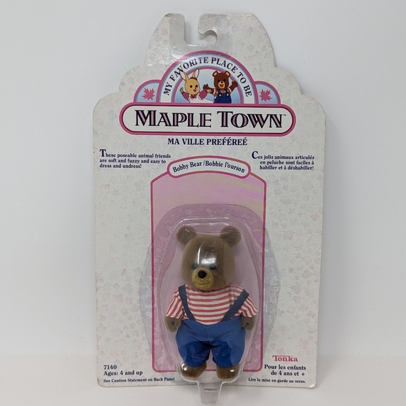 Tonka | Toys | Maple Town Bobby Bear Figure Vintage Tonka | Poshmark
